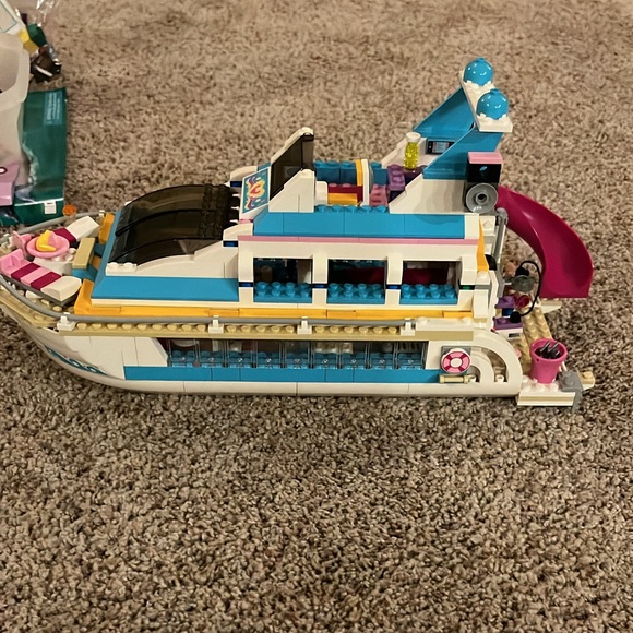 Lego | Toys | Lego Friends 415 Dolphin Cruiser Yacht Retired Set | Poshmark